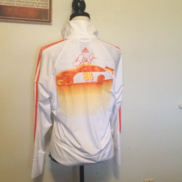 adidas | Jackets & Coats | Adidas Dale Earnhardt Jr Track Jacket Medium ...
